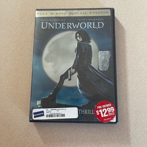 Media | Bundle 3 Dvds For 12 Pre Owned Underworld Full Screen Special ...
